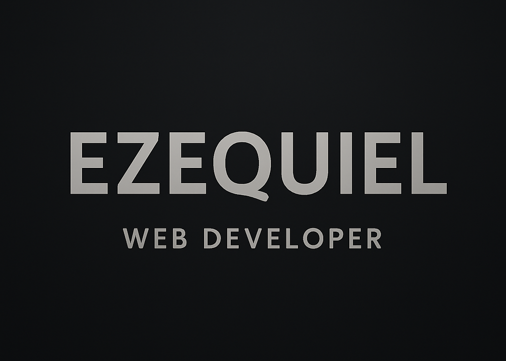 Ezequiel's Portfolio